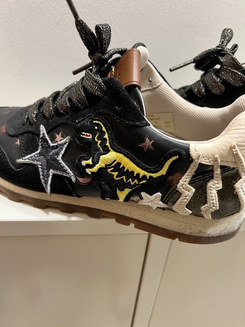 Coach Dinosaur collection sz36.5, Luxury, Sneakers & Footwear on Carousell