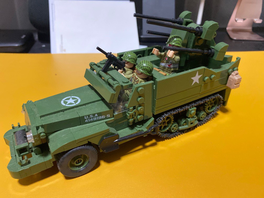 Cobi compatible M16 half track, Hobbies & Toys, Toys & Games on Carousell