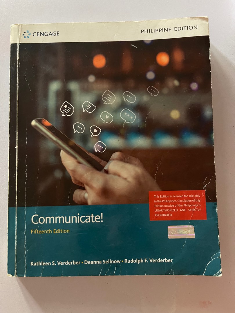 Communicate (Speech book), Hobbies & Toys, Books & Magazines, Textbooks ...