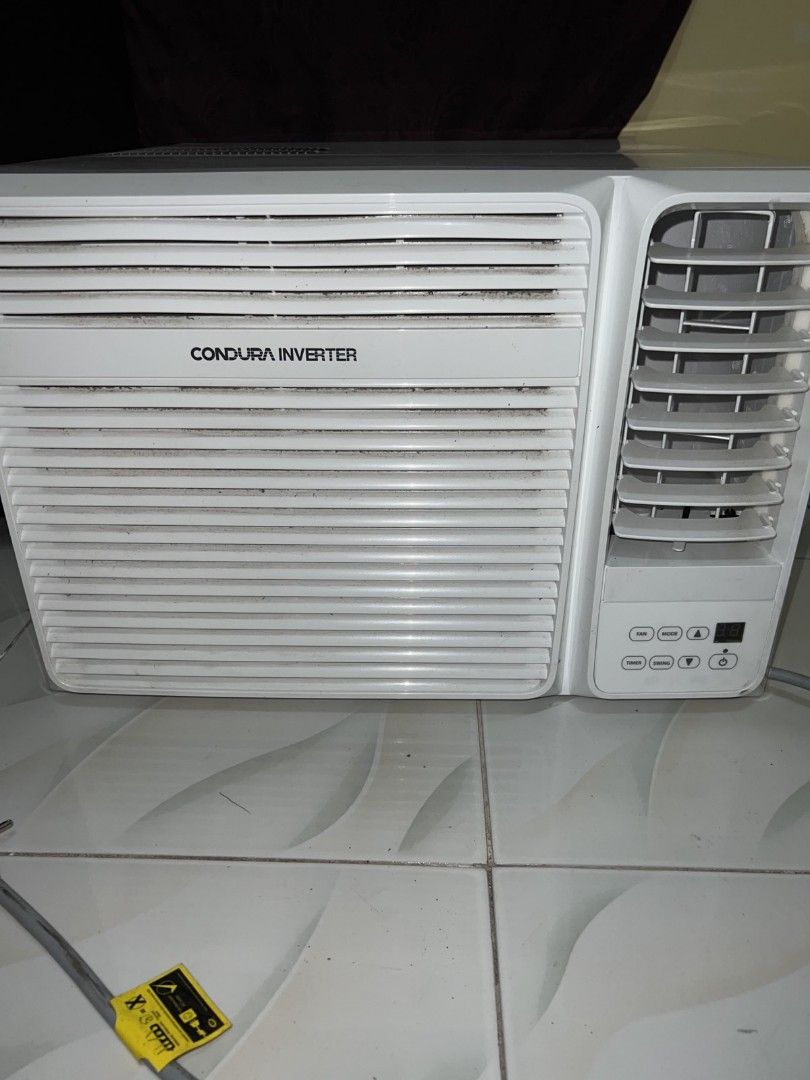 Condura 1.5hp Inverter (Window Type), TV & Home Appliances, Air ...