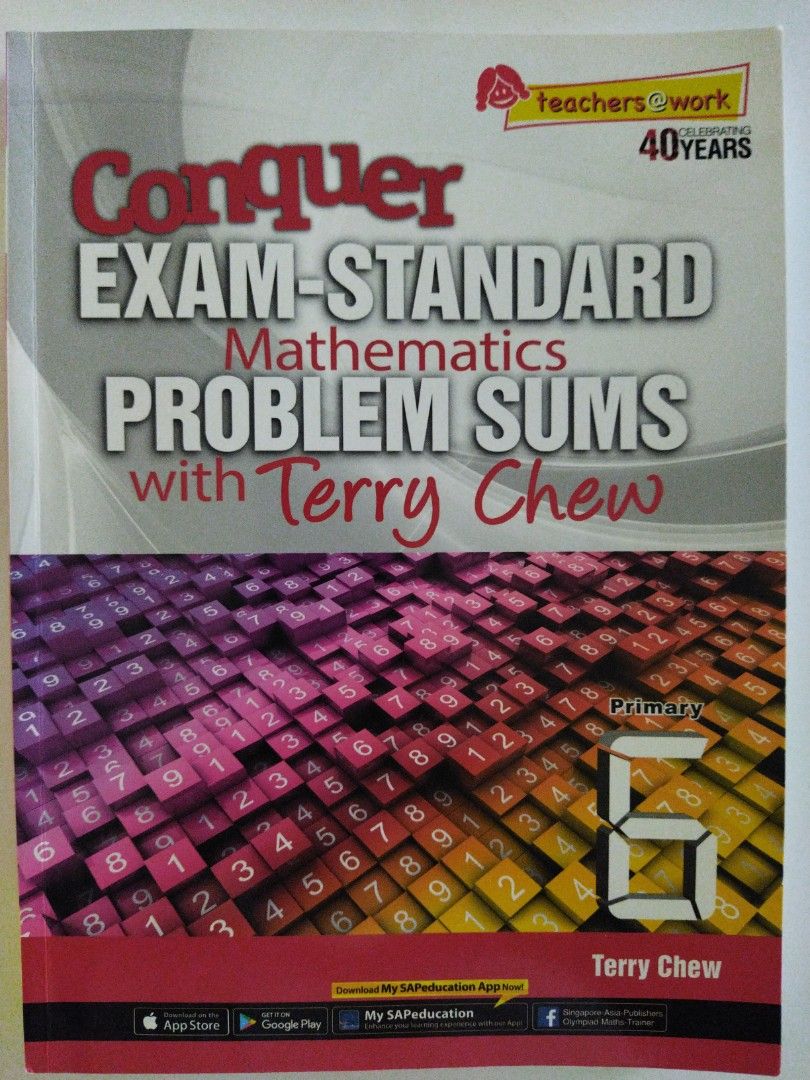 Conquer Mathematics with Terry Chew, Hobbies & Toys, Books & Magazines ...