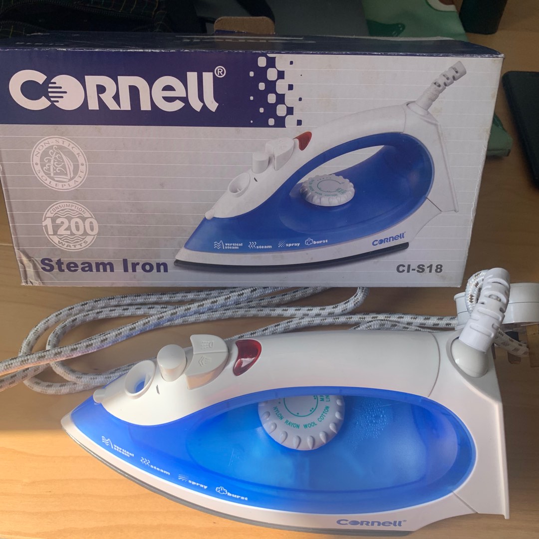 Cornell iron, TV & Home Appliances, Irons & Steamers on Carousell