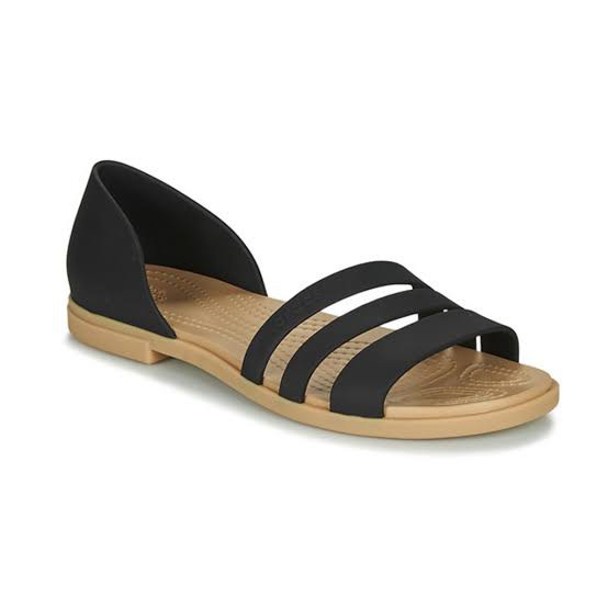 Crocs Tulum Black on Carousell