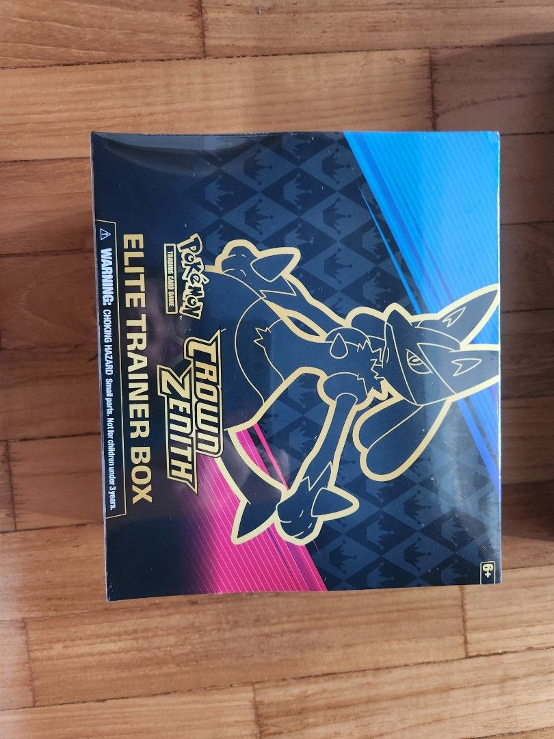Crown Zenith ETB sealed, Hobbies & Toys, Toys & Games on Carousell