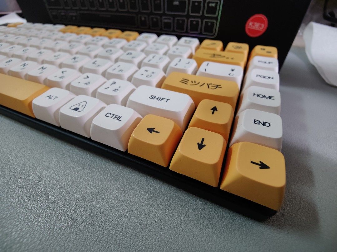 Custom Modded Keychron K3 V2 [Pre-loved], Computers & Tech, Parts ...