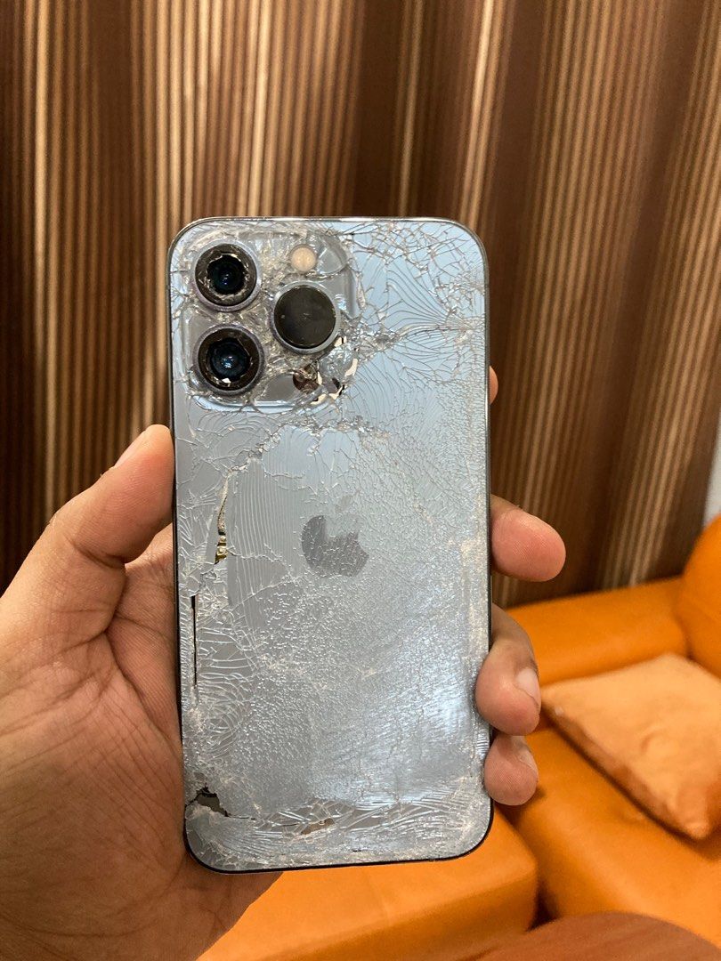 Damaged iphone 13 pro, Mobile Phones & Gadgets, Mobile Phones, iPhone ...