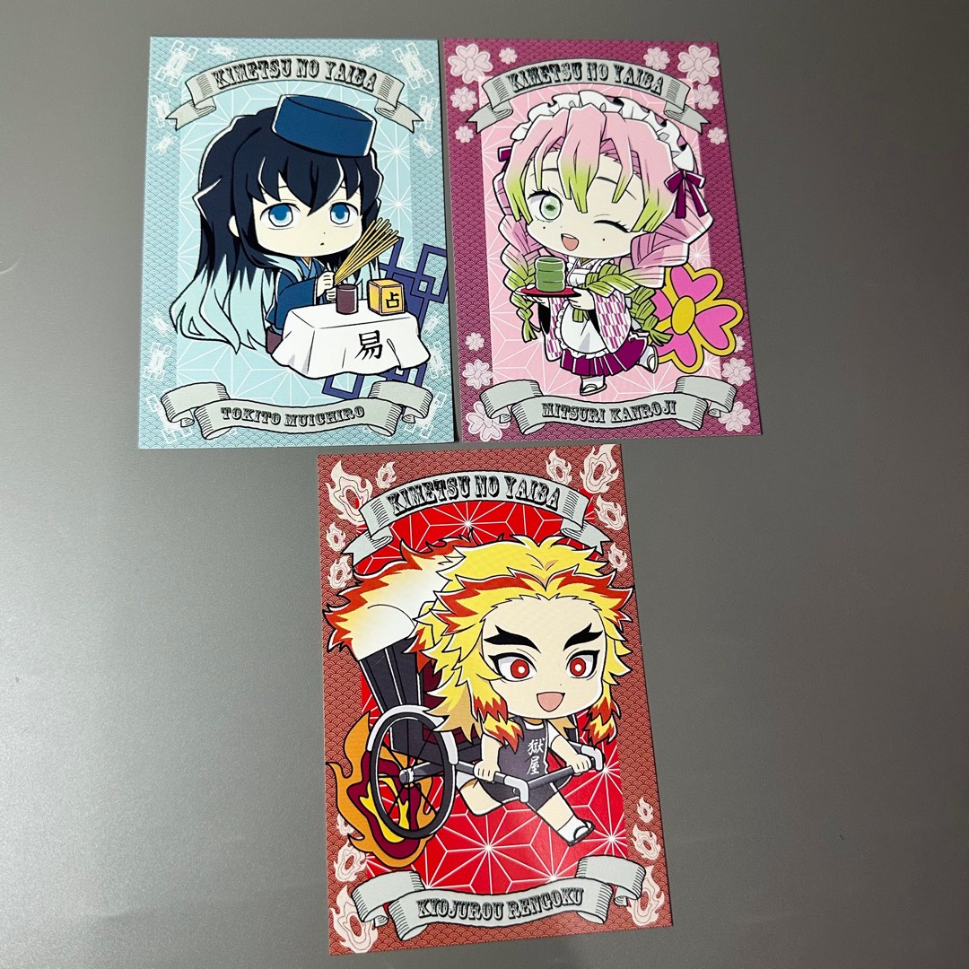 Demon Slayer:Kimetsu no Yaiba postcard 15x10cm - Php 99 each (Rengoku ...