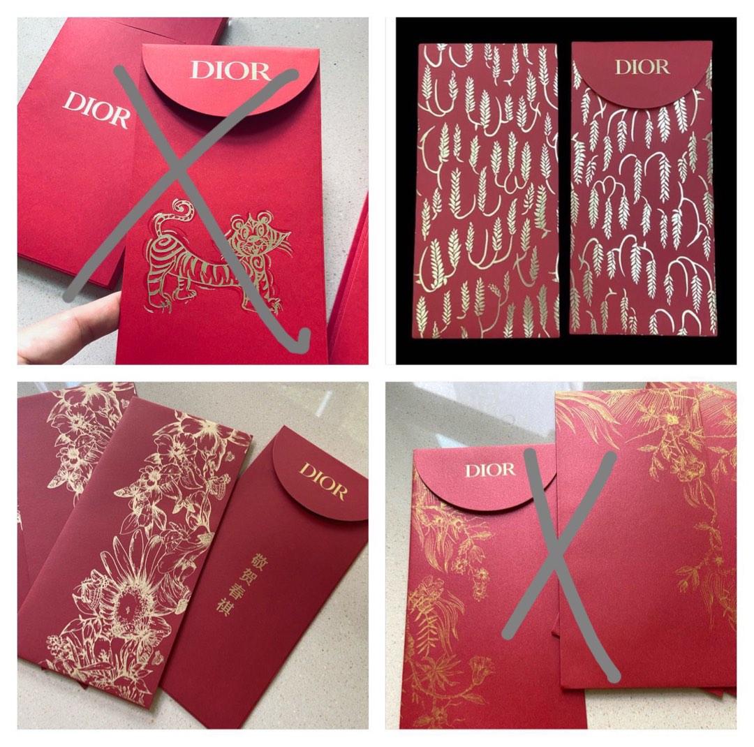 Dior red packet, Hobbies & Toys, Stationery & Craft, Art & Prints on ...