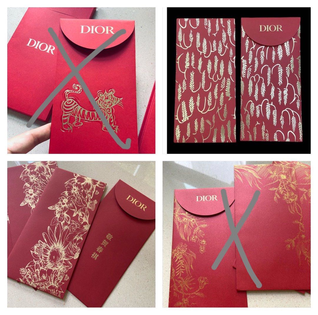 Dior red packet, Hobbies & Toys, Stationery & Craft, Art & Prints on ...