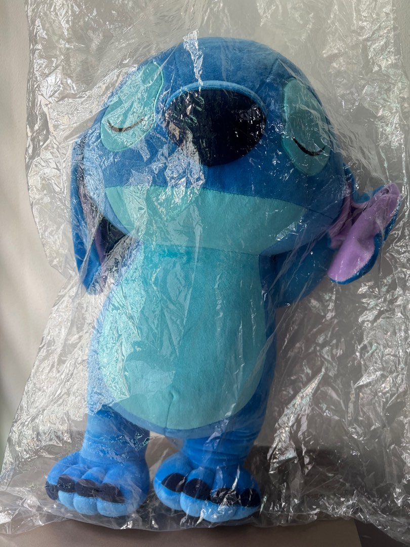 Disney Stitch 50cm - Sleeping Posture, Hobbies & Toys, Toys & Games on ...