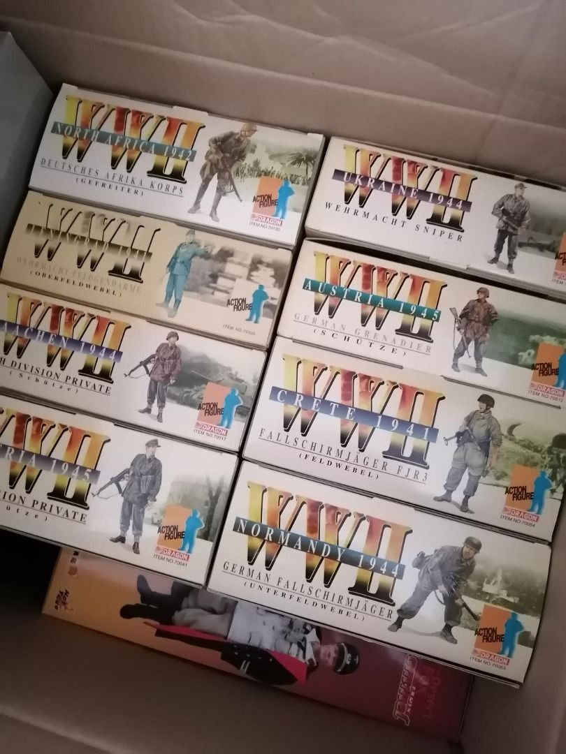 Dragon Models 1/6 Scale Action Figures WW2 German soldiers, Hobbies & Toys, Toys & Games on ...