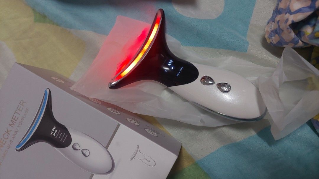 Electric Neck Meter, Beauty & Personal Care, Face, Face Care on Carousell