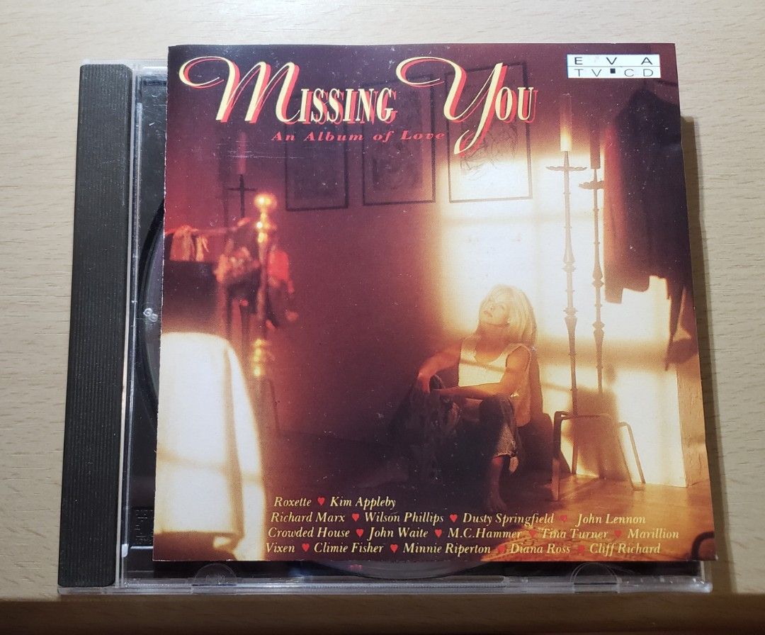EMI MISSING YOU 精選 CD MADE IN HOLLAND 鍾鎮濤 改編原曲 過萬張碟 電影 演唱會 聽歌 CD VCD ...