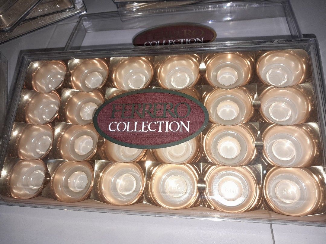 Ferrero Rocher Empty Chocolate Box (2x Rectangular Available), Food ...