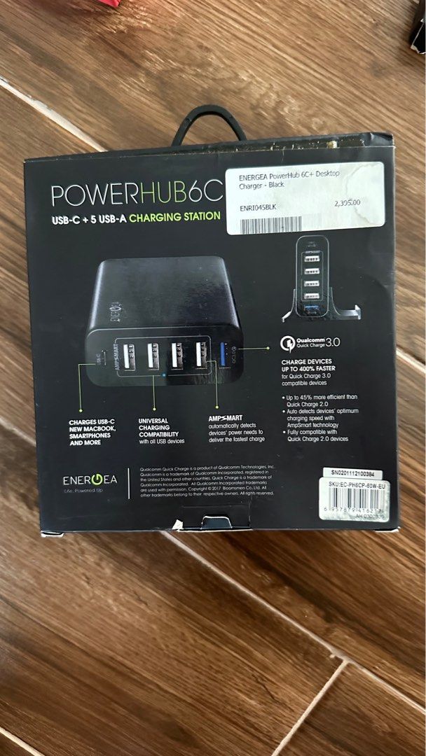 Energea PowerHub 6C+, Mobile Phones & Gadgets, Mobile & Gadget Accessories, Chargers & Cables on ...