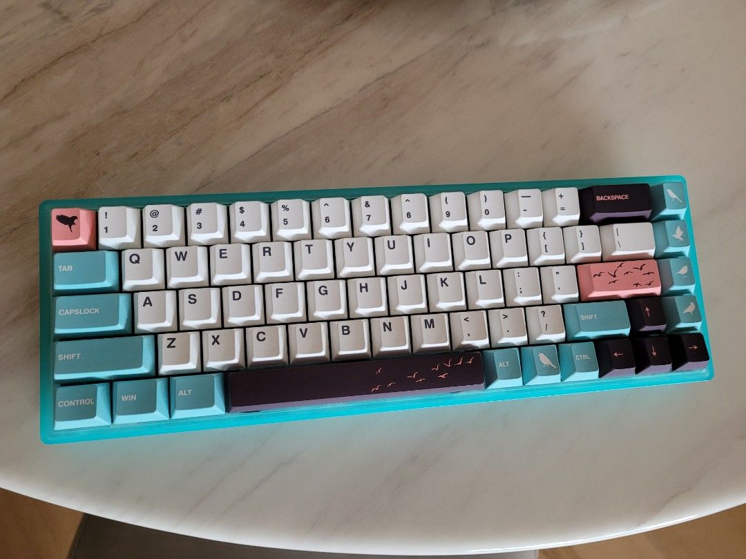 Everglide sk68 bluetooth mechanical keyboard diy kit, 電腦＆科技, 電腦周邊及配件 ...