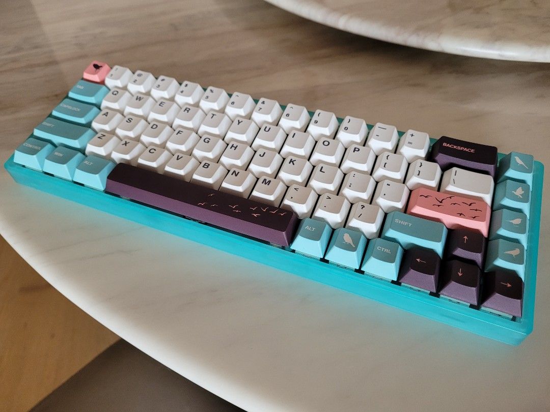 Everglide sk68 bluetooth mechanical keyboard diy kit, 電腦＆科技, 電腦周邊及配件 ...