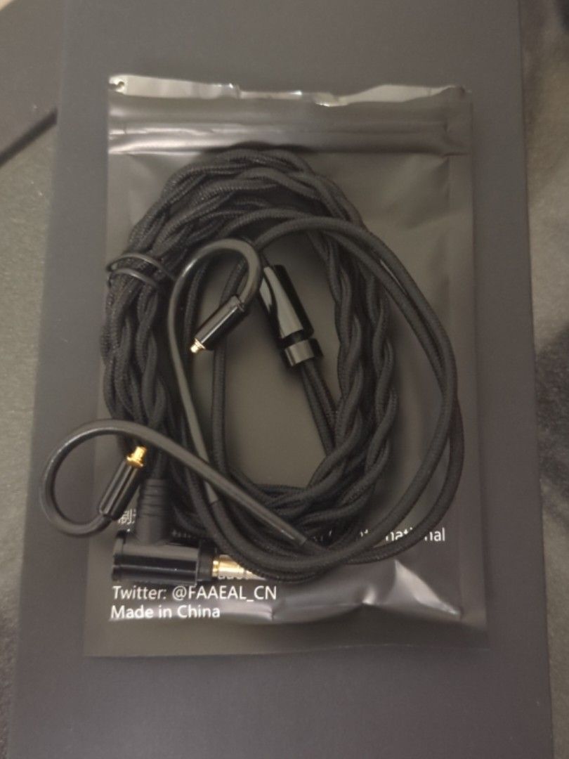 FAAEAL IEM Cable (MMCX-3.5mm), Audio, Other Audio Equipment on Carousell