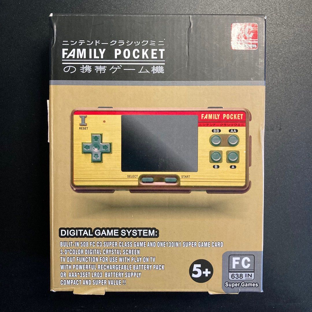 Family Computer Pocket | NES/Famicom, Video Gaming, Video Game Consoles ...