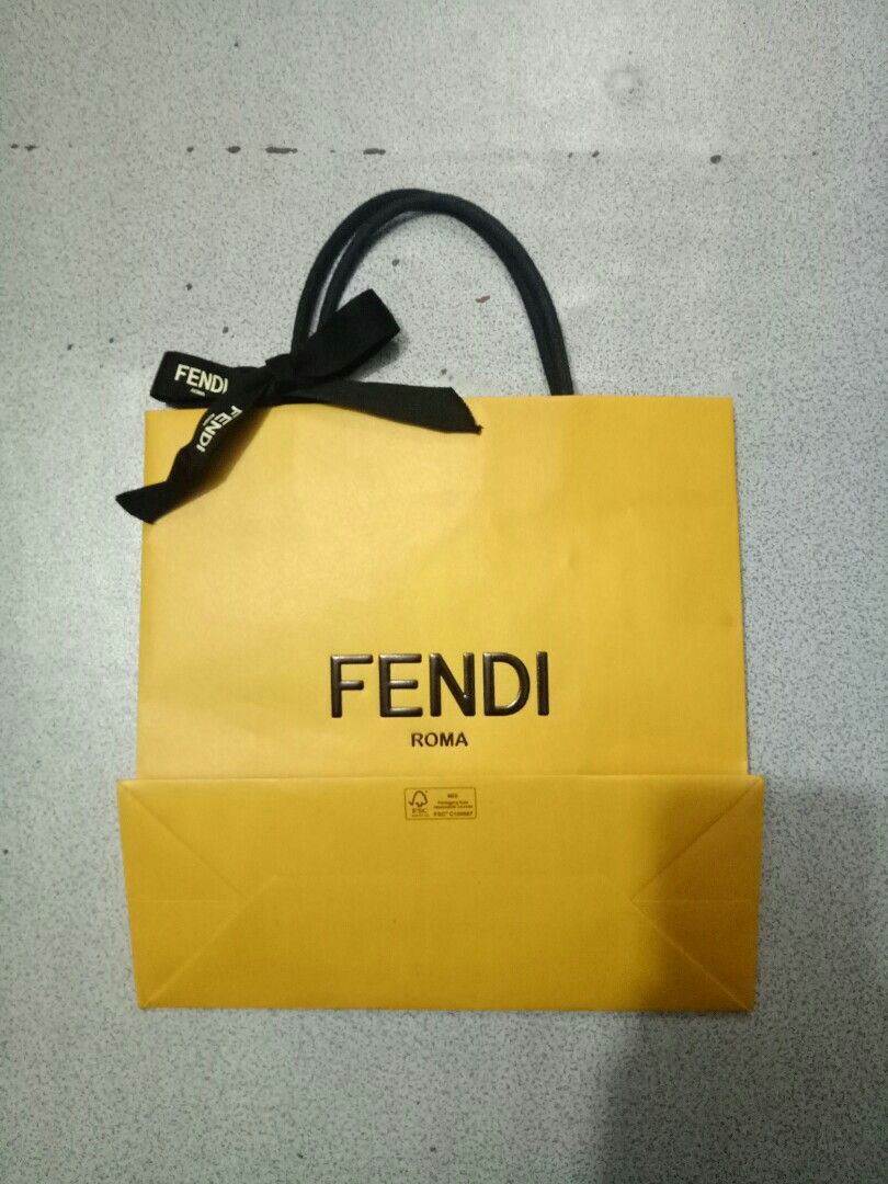 Fendi Roma Paper Bag, Women's Fashion, Bags & Wallets, Tote Bags on ...