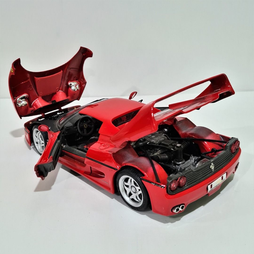 Ferrari F50 1:18 scale - Maisto, Hobbies & Toys, Toys & Games on Carousell