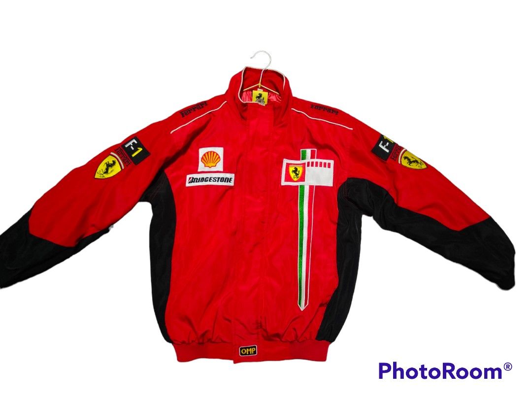 Ferrari Racing Jacket, Men's Fashion, Activewear on Carousell