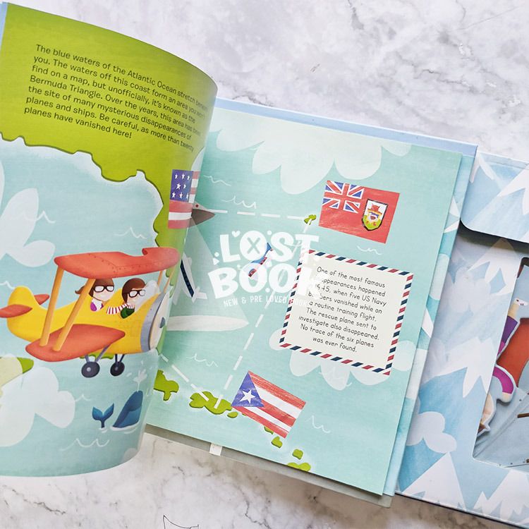 FLIGHT ADVENTURE BOOK & MODEL SET, Hobbies & Toys, Books & Magazines ...