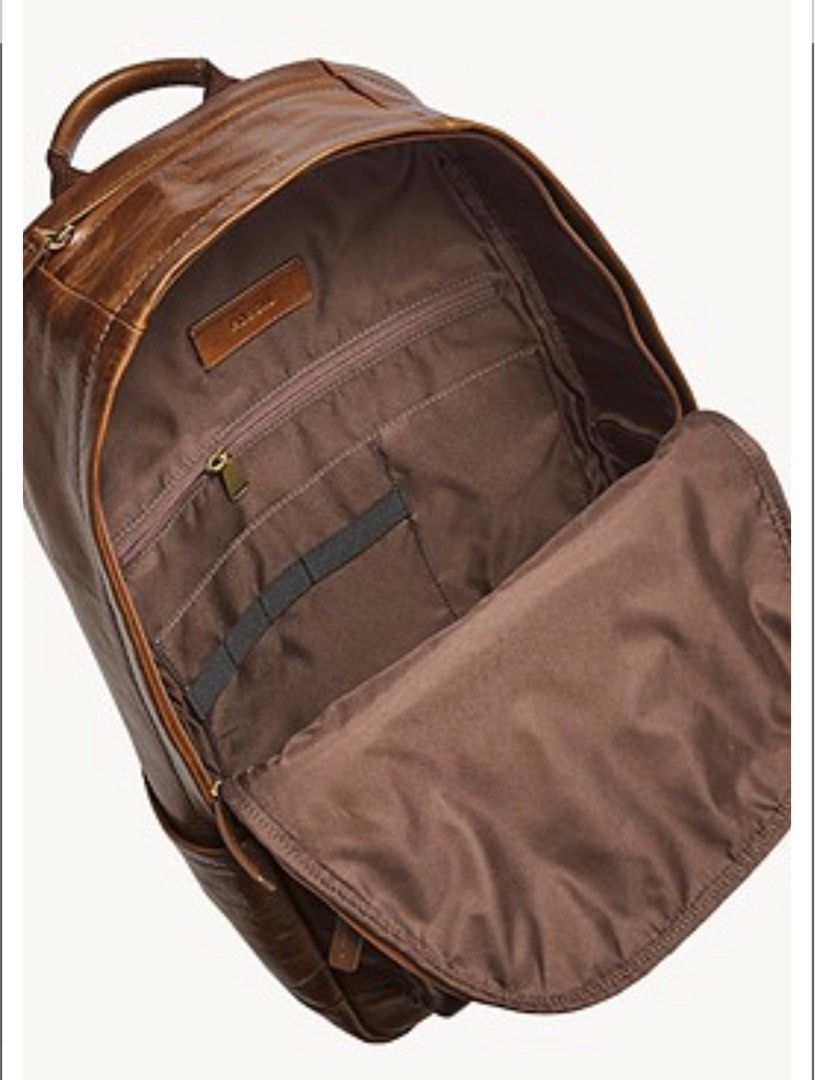 FOSSIL Buckner Backpack (Brown), Men's Fashion, Bags, Backpacks on ...