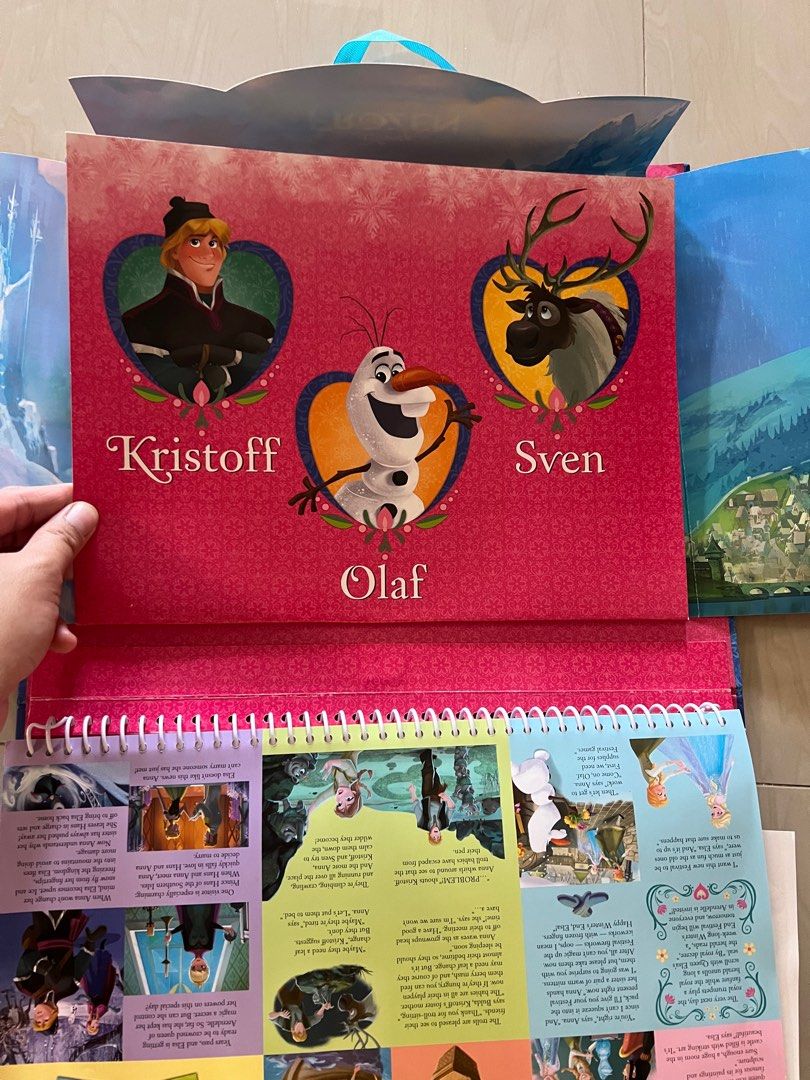 Frozen Storybook Paper Doll Kit, Hobbies & Toys, Toys & Games on Carousell