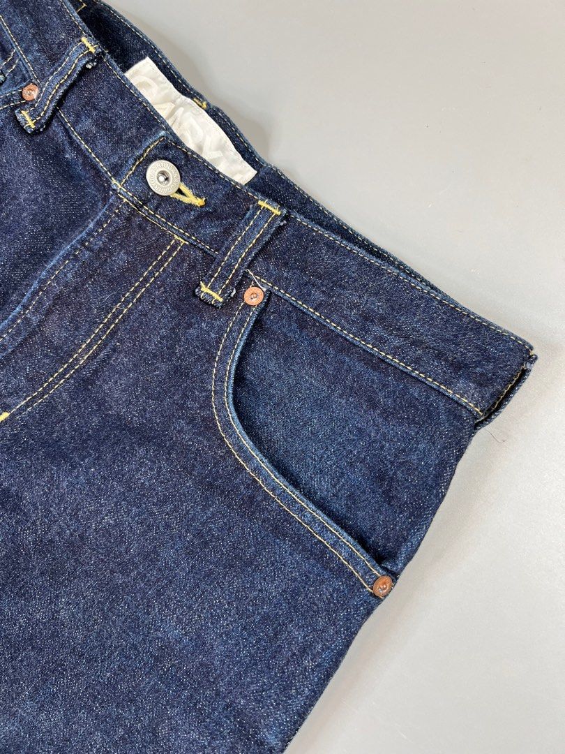 Ganryu x CDG drop crotch cinch back jeans, Men's Fashion, Bottoms ...