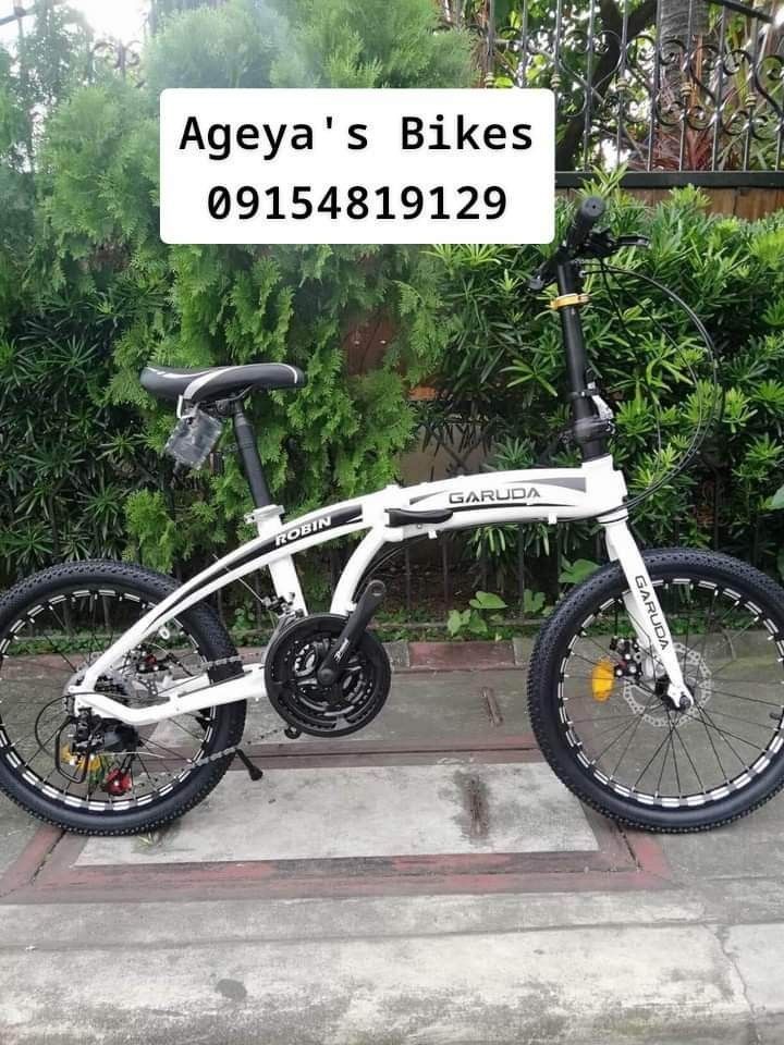 GARUDA ROBIN FOLDING BIKE ALLOY 3x7 Speed, Sports Equipment, Bicycles ...