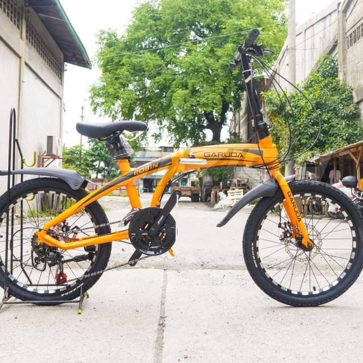 GARUDA ROBIN FOLDING BIKE ALLOY 3x7 Speed, Sports Equipment, Bicycles ...