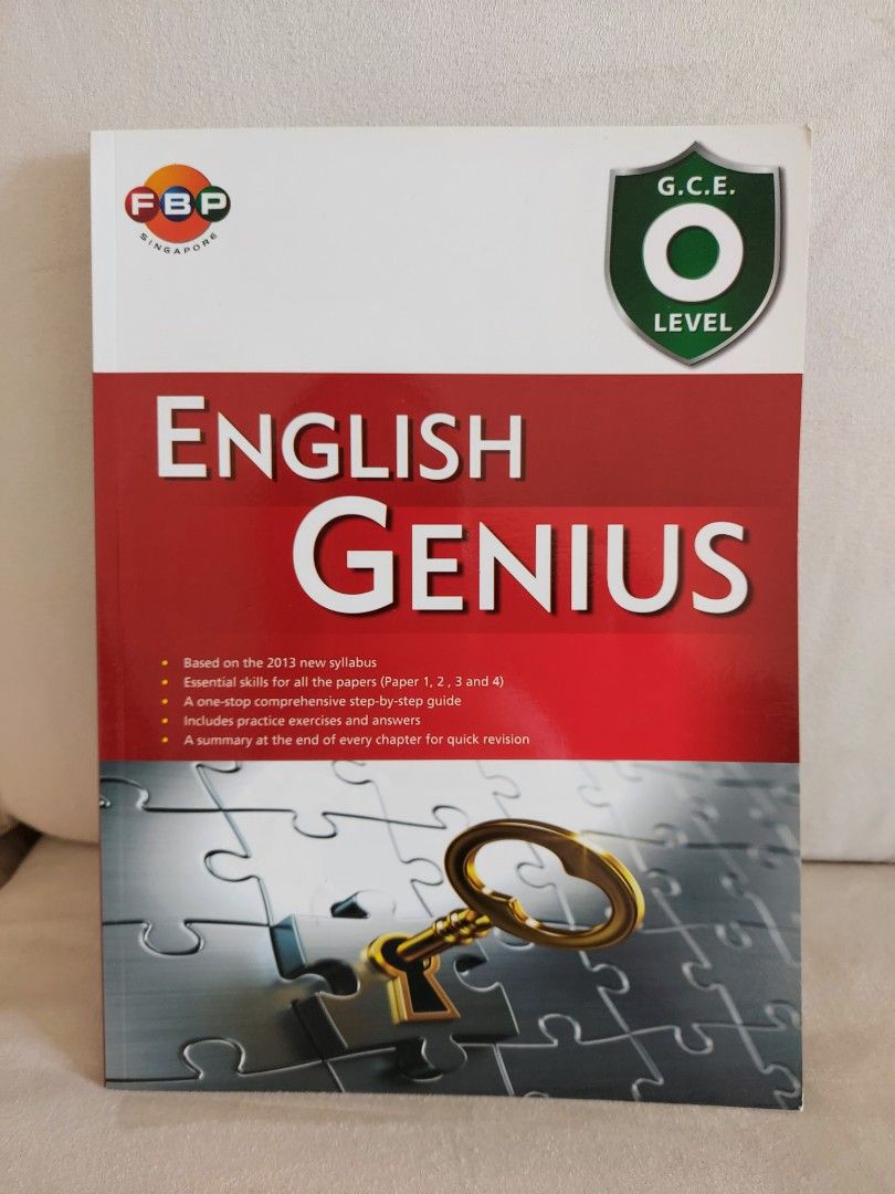 GCE O level English Genius Assessment Book, Hobbies & Toys, Books ...