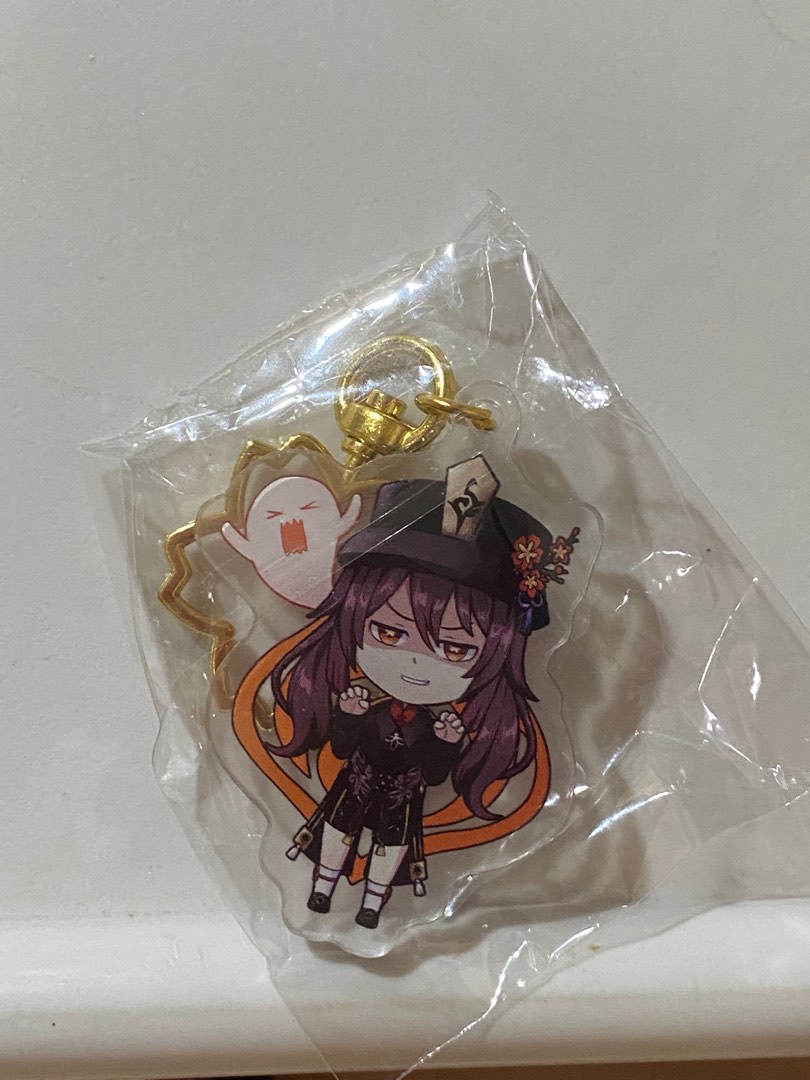 Genshin Impact Hu Tao Fanart Keychain, Hobbies & Toys, Toys & Games on ...