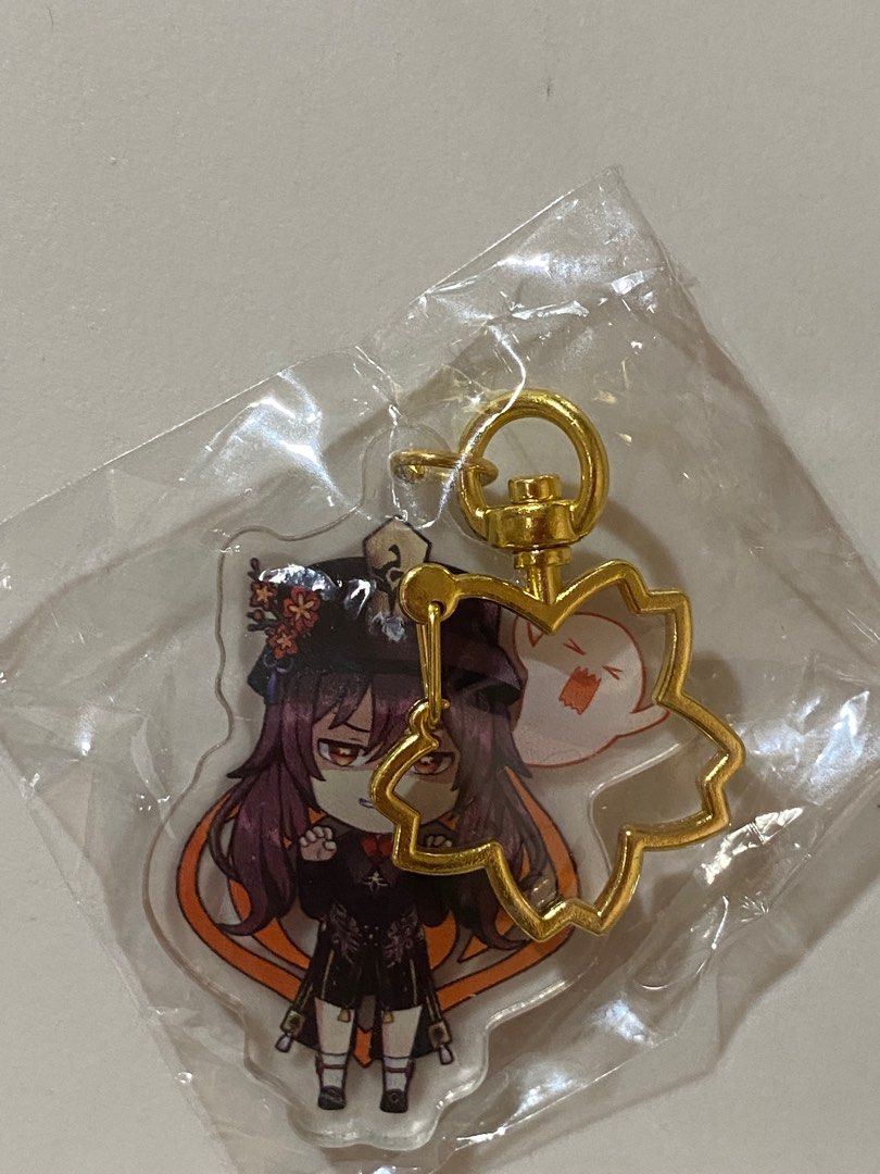 Genshin Impact Hu Tao Fanart Keychain, Hobbies & Toys, Toys & Games on ...