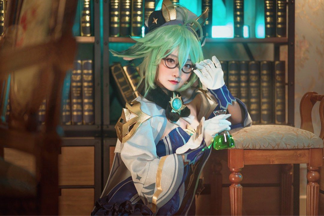 Genshin Impact sucrose cosplay costume, Everything Else on Carousell