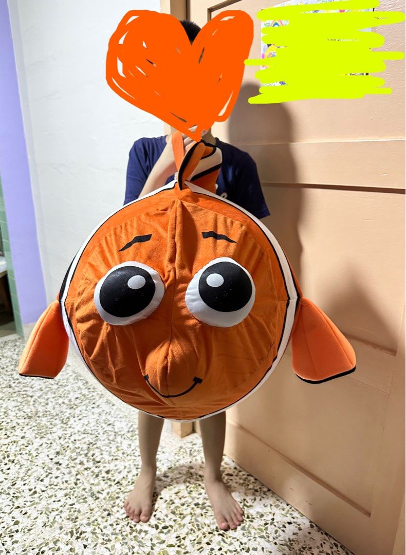 Giant soft bouncy ball Nemo, Hobbies & Toys, Toys & Games on Carousell