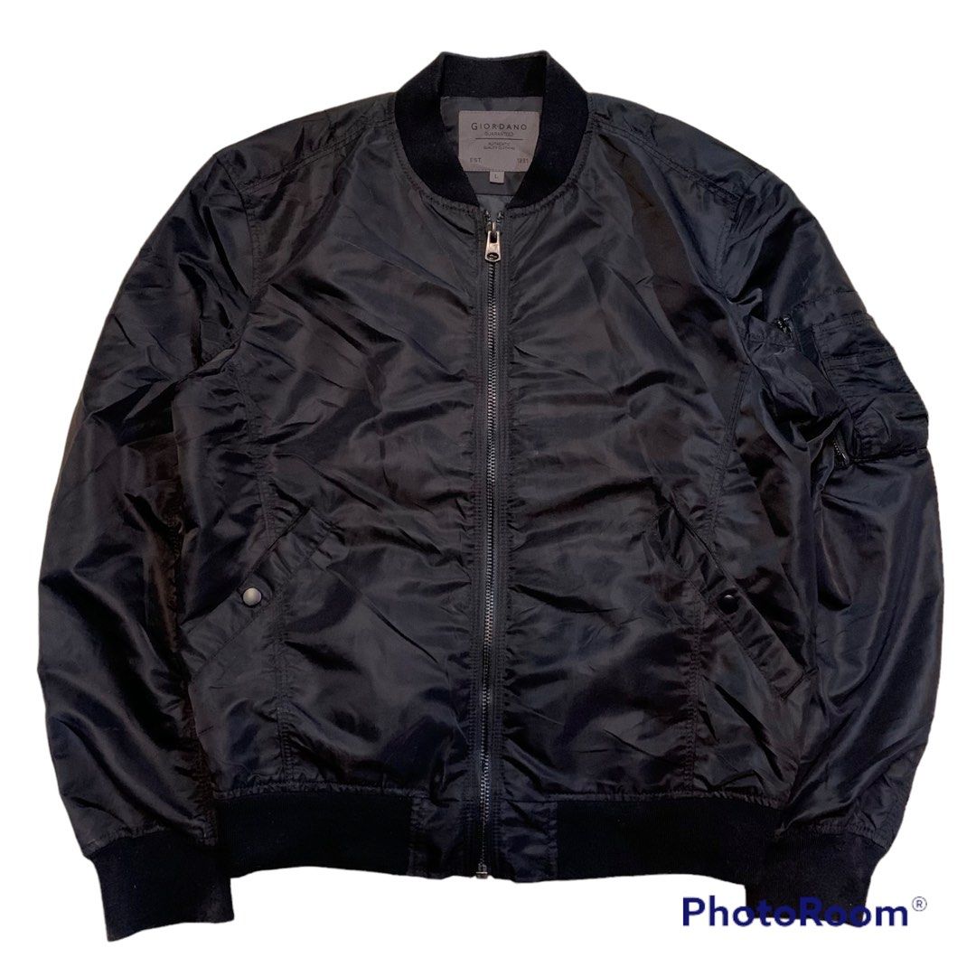 Giordano Bomber Jacket, Men's Fashion, Coats, Jackets and Outerwear on ...