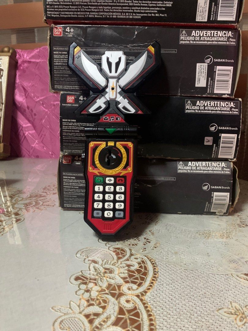 Gokaiger Power Rangers Mobirates Gokai Cellular Ranger Keys, Hobbies ...
