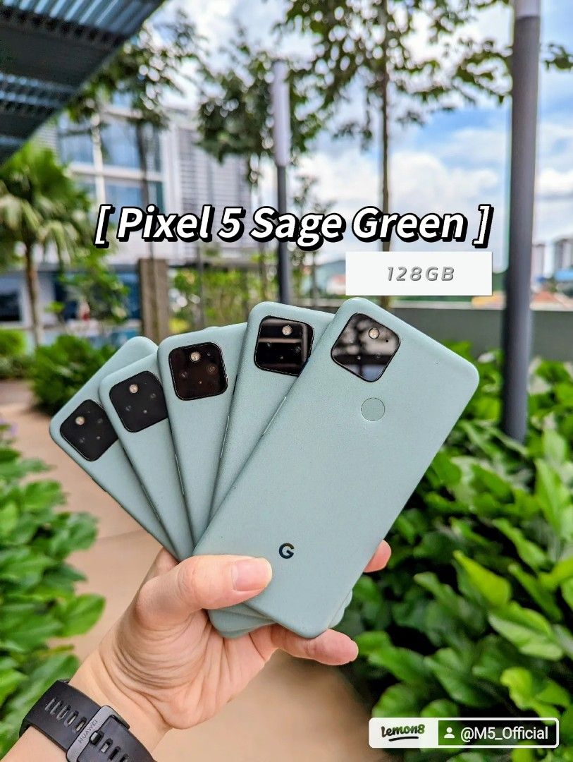 Google Pixel 5 128GB Sage Green US set, Mobile Phones & Gadgets, Mobile ...