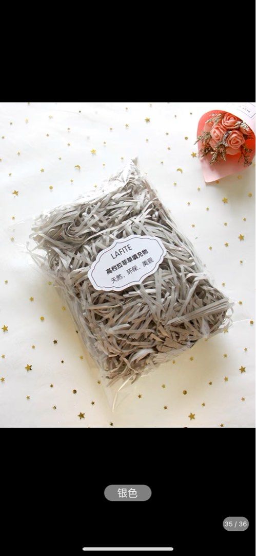 Grey Craft Shredded Paper, Hobbies & Toys, Stationery & Craft, Handmade ...