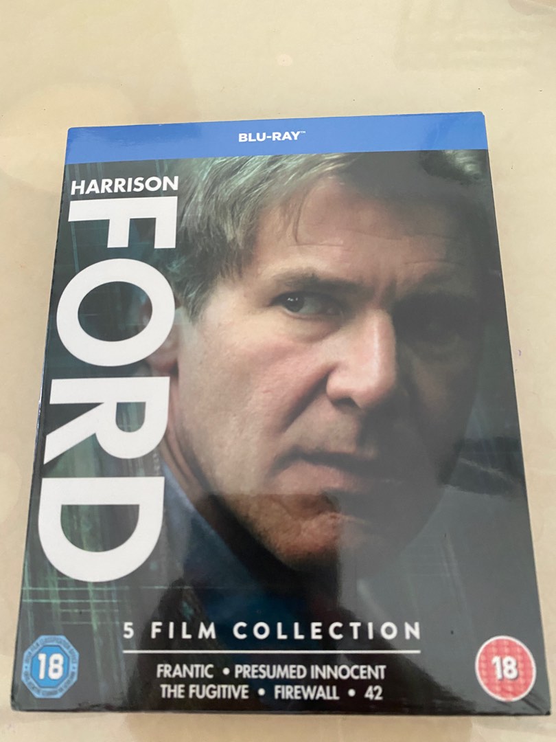 Harrison Ford 5 Film Blu Ray Collection, Hobbies & Toys, Music & Media ...