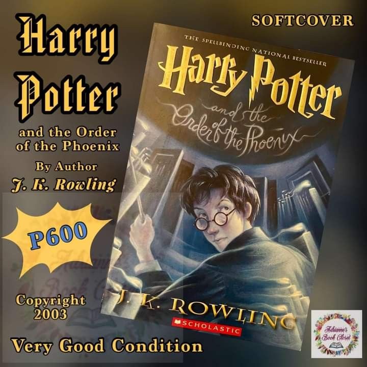 HARRY POTTER AND THE ORDER OF THE PHOENIX, Hobbies & Toys, Books ...
