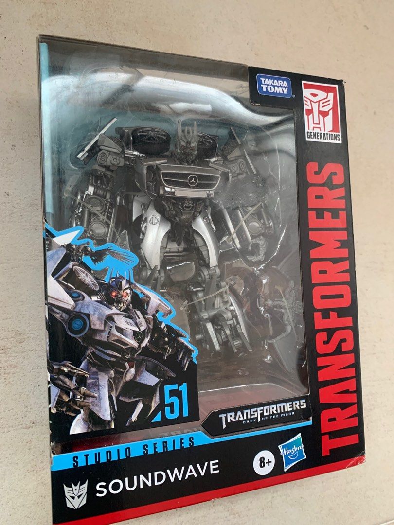 Hasbro transformers (Sound wave), Hobbies & Toys, Toys & Games on Carousell