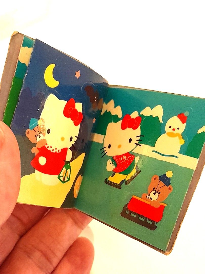 Hello Kitty sticker book! Super vintage! Collectable!, Hobbies & Toys ...