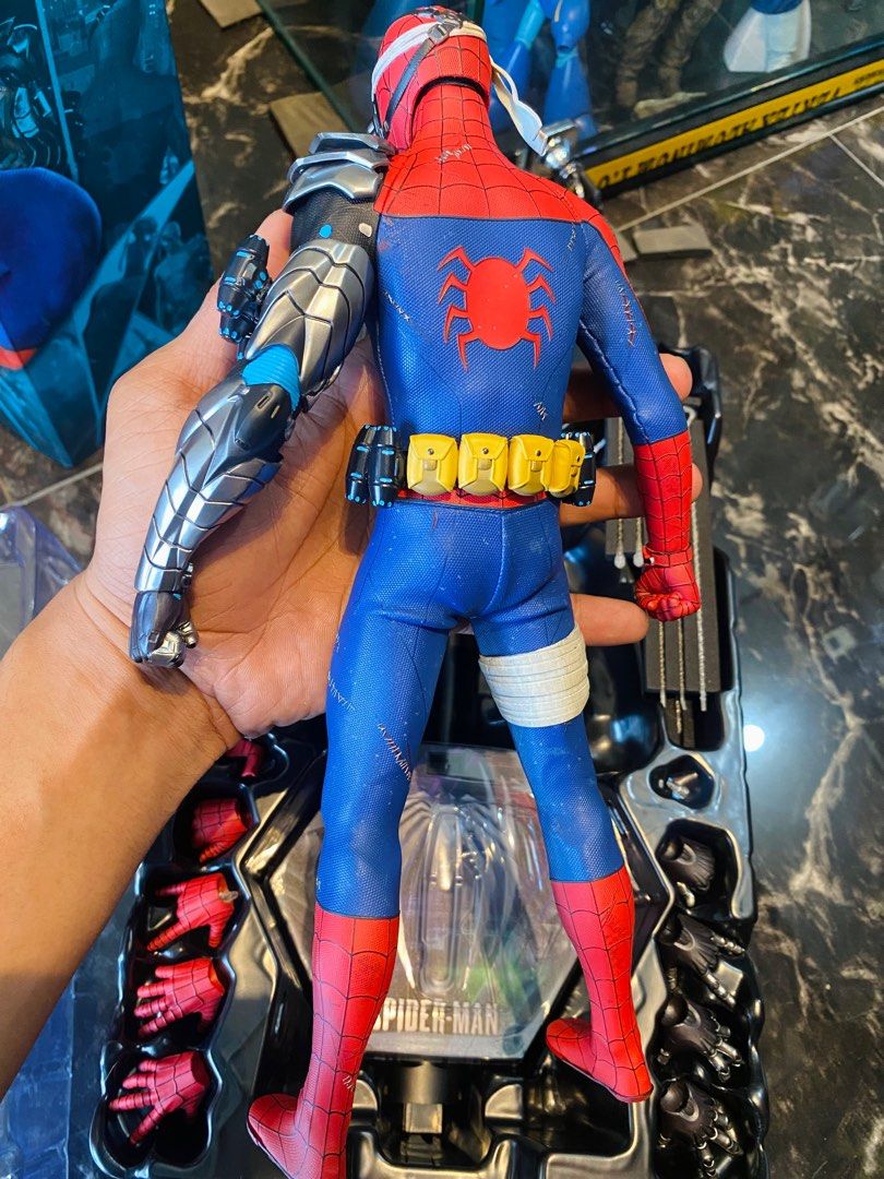 Hot toys Cyborg Spiderman, Hobbies & Toys, Toys & Games on Carousell
