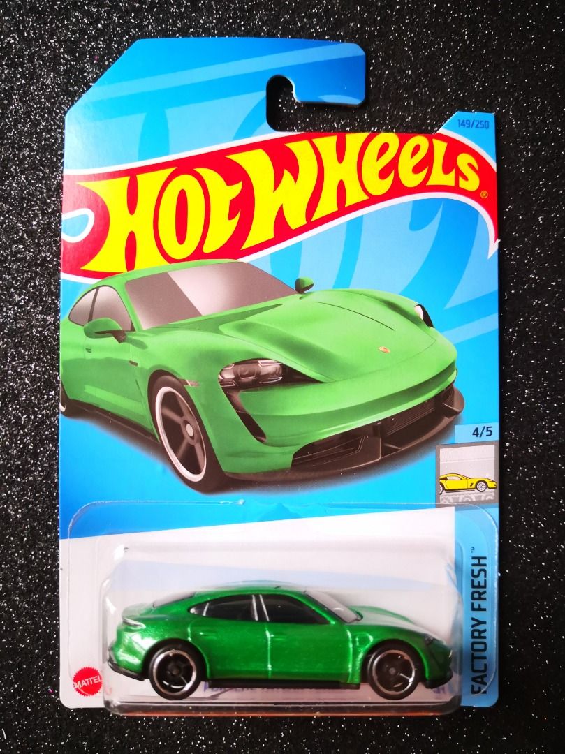 Hot Wheels Porsche Taycan Turbo S Green Hobbies And Toys Toys And Games