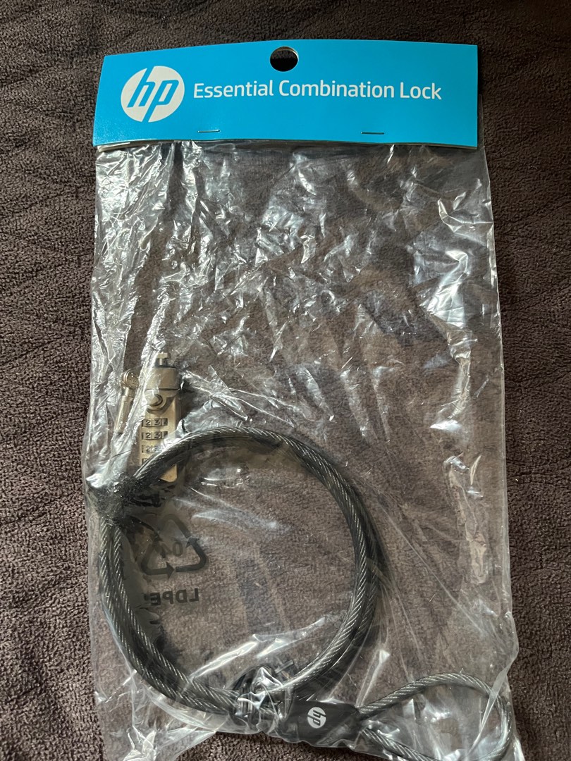 HP Combination Laptop Lock, Computers & Tech, Parts & Accessories ...