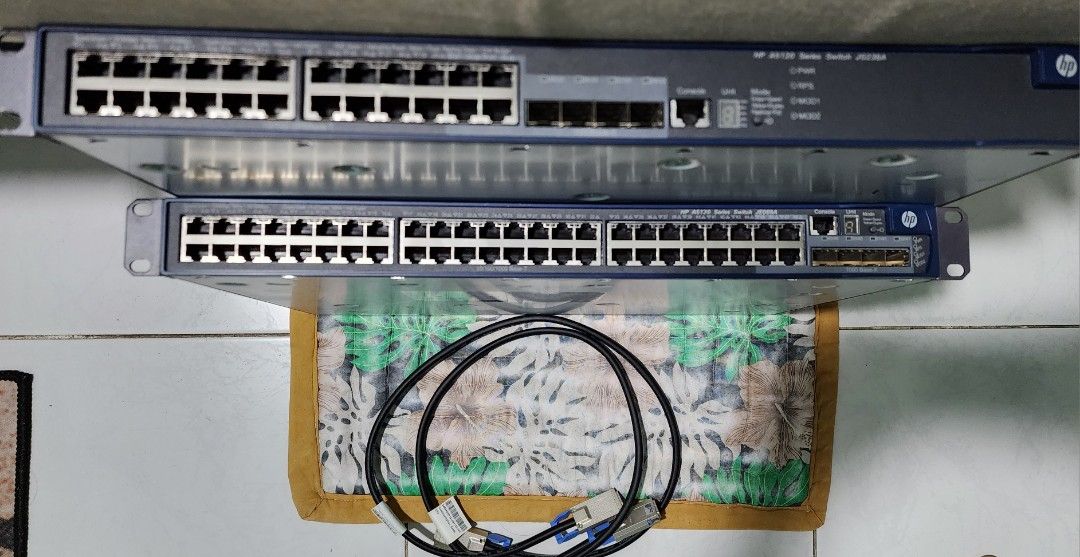 HP POE 24 Ports Switch A5120 And 48 Ports Gigabit Switch, Computers ...