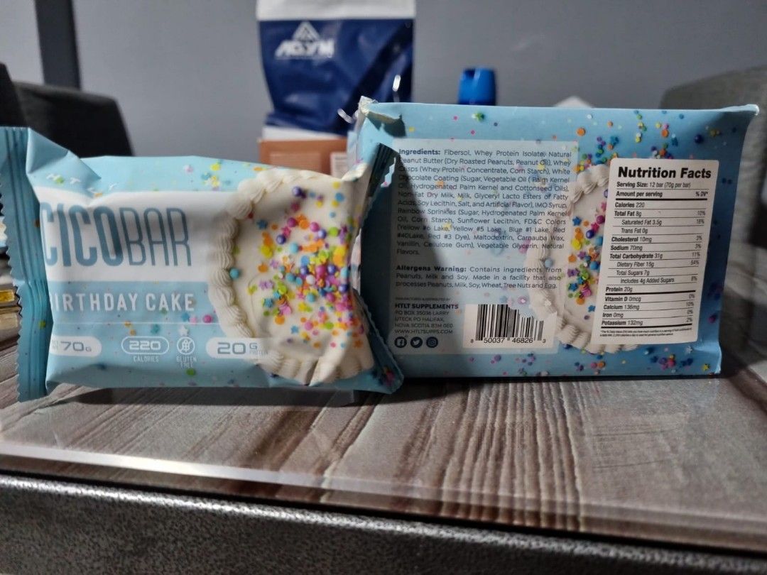 HTLT CICO PROTEIN BAR, Health & Nutrition, Health Supplements, Sports ...